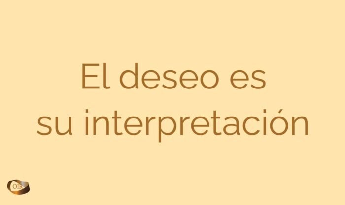 Oir Barcelona | El deseo es su interpretación